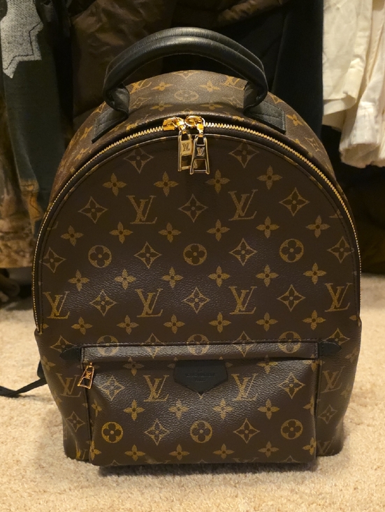 Louis Vuitton | Bags | Louis Vuitton Monogram Canvas Brown Backpack ...